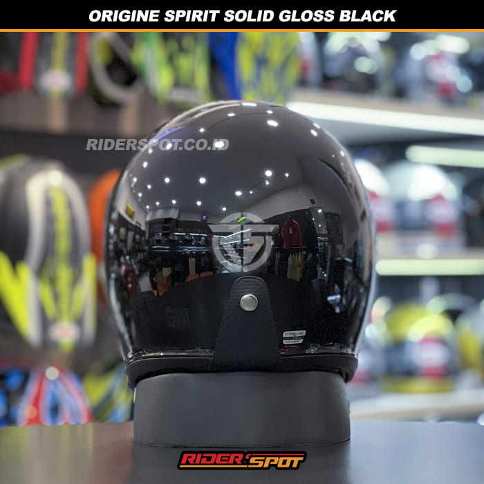 ORIGINE Spirit Solid Gloss Black Helmet – Riderspot